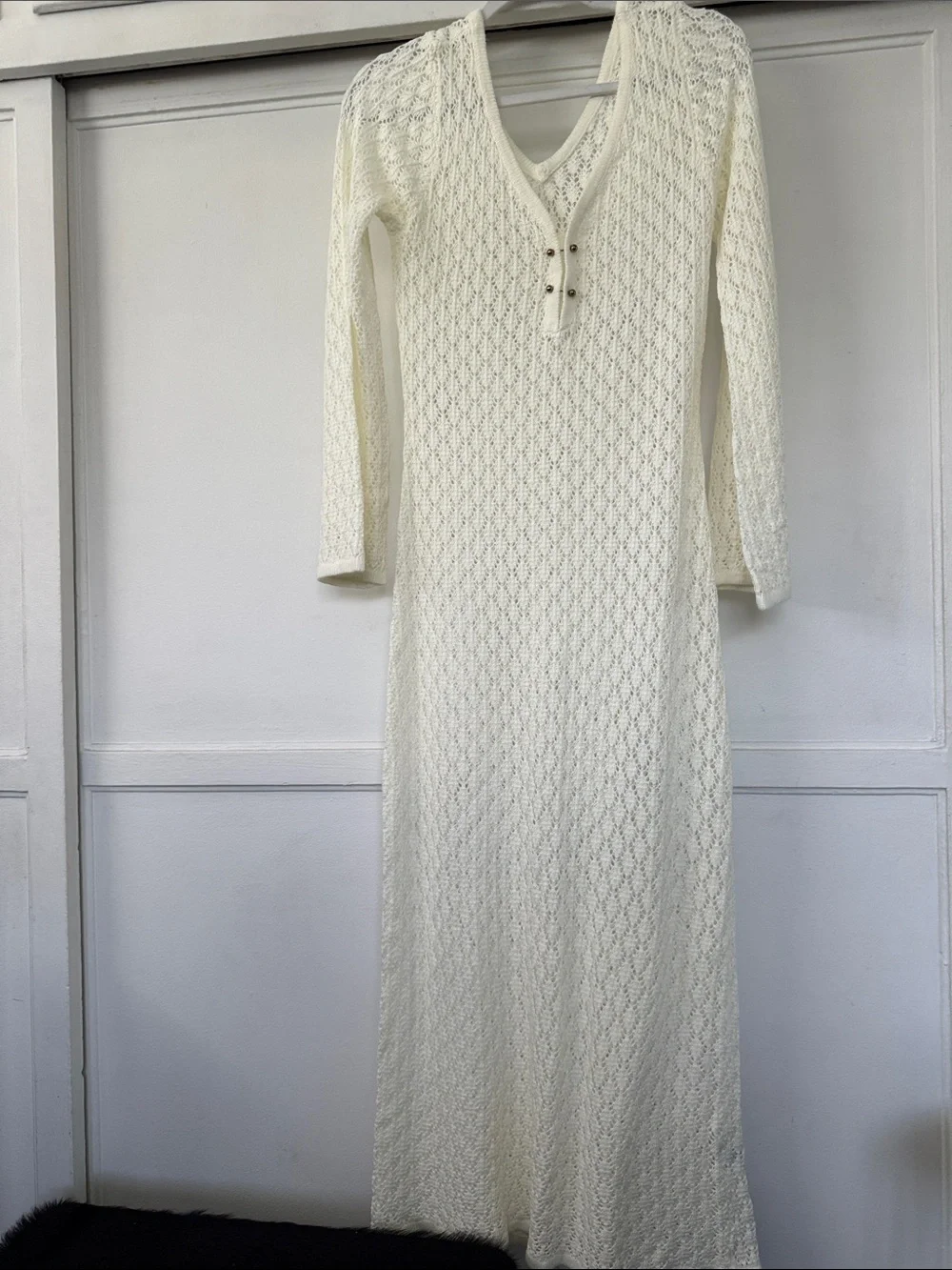 Swim | Swimming Crochet Cover Up Cream Color | Poshmark